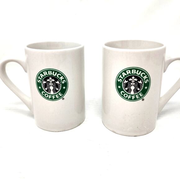 Starbucks | Kitchen | Starbucks Y2k Set 2 Ceramic 208 Starbucks Logo ...